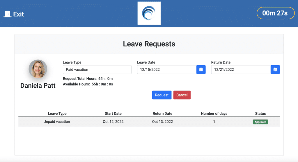 Time Clock - ShopXpert