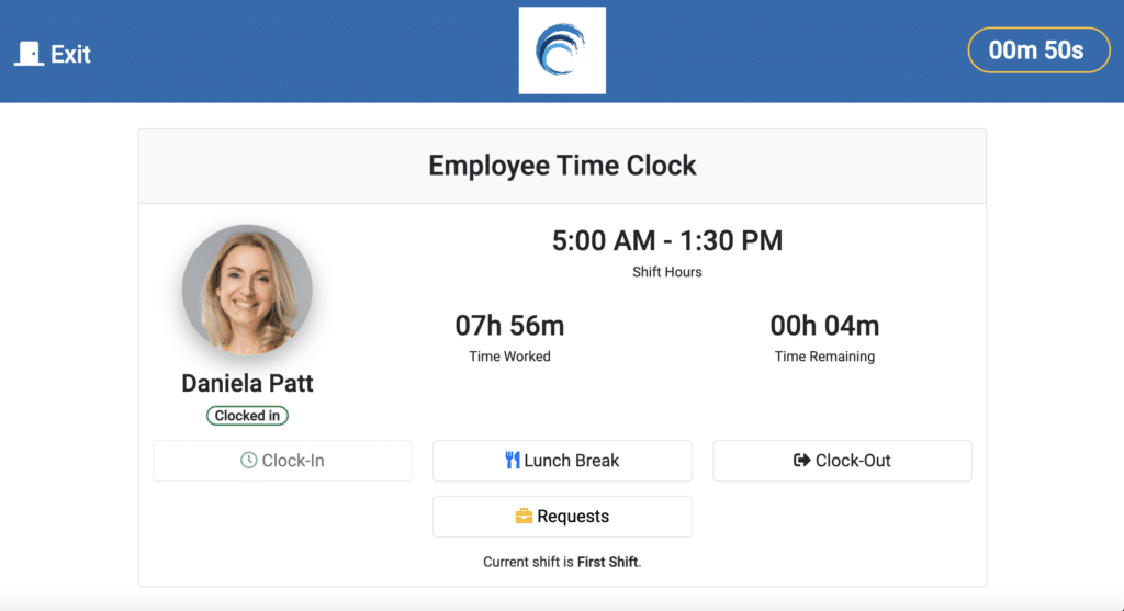 Time Clock - ShopXpert